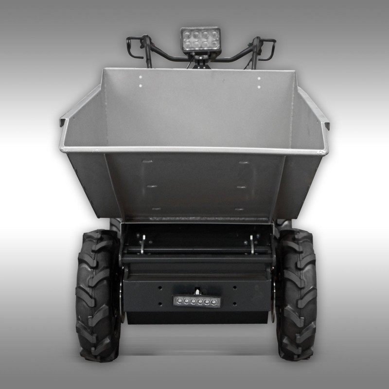 Električni mini dumper MSK-800X - Zanesljiv pomočnik za premikanje tovora!